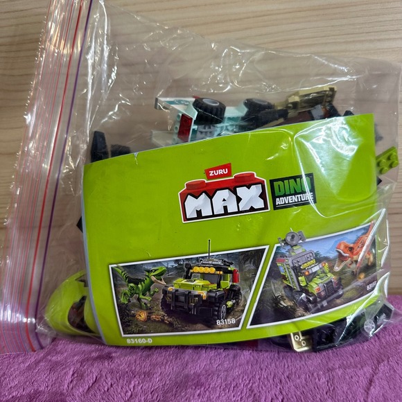 Zuru | Toys | Zuru Max Dino Adventure Building Set Toy Vehicle With ...